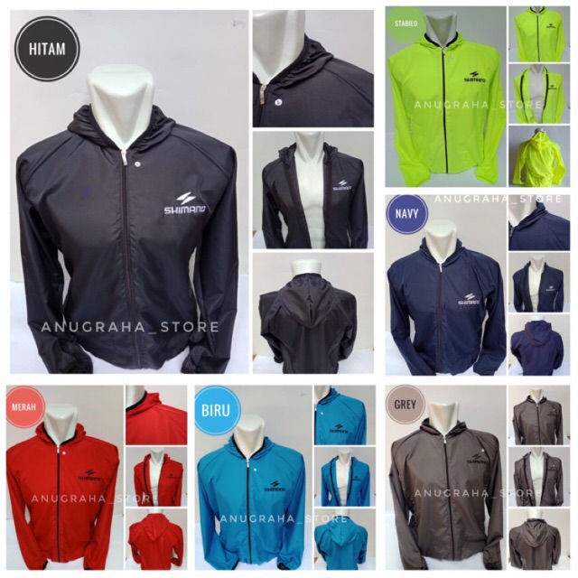 Jual Jaket Sepeda - Running - Lari - Olahraga - Parasut Pria Wanita ...