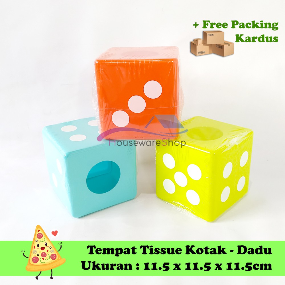 Jual Tempat Tissue / Tissue Box / Tempat Tisu Kotak Motif Dadu | Shopee ...