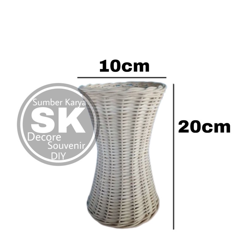 Jual vas bunga (anyaman rotan) | Shopee Indonesia