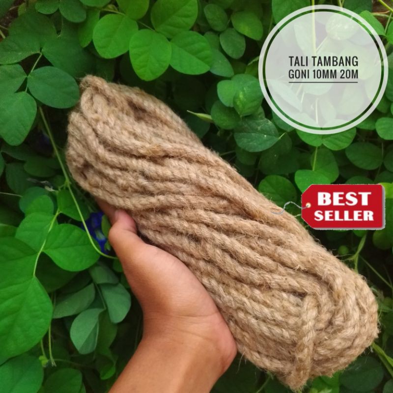 Jual Tali Tambang Karung Goni 10mm 20m | Shopee Indonesia