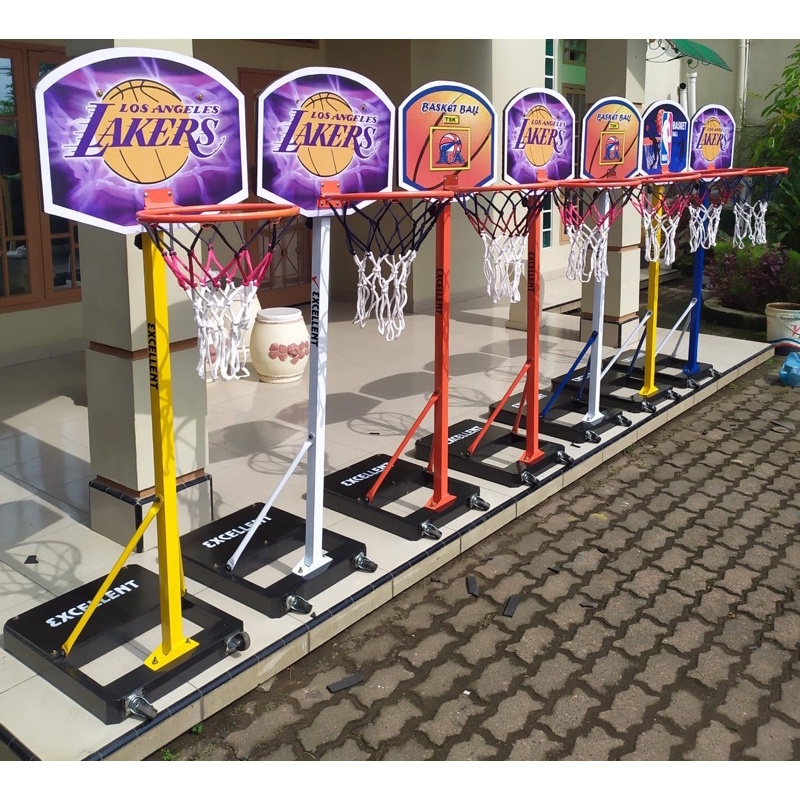 Jual Papan Ring Basket BP75 / Tiang Basket Tapak Cor Untuk Anak Anak ...