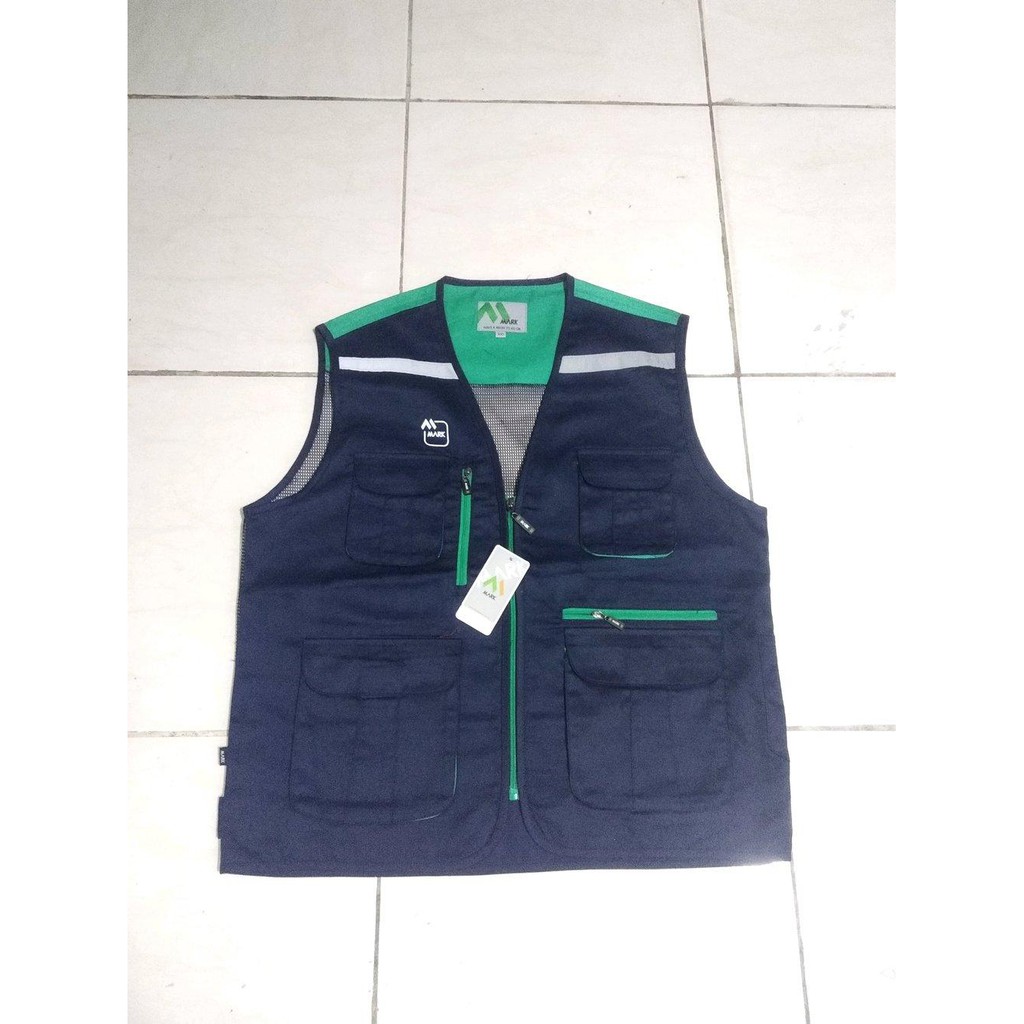 Jual rompi vest rompi seragam kerja proyek original kualitas eksport ...