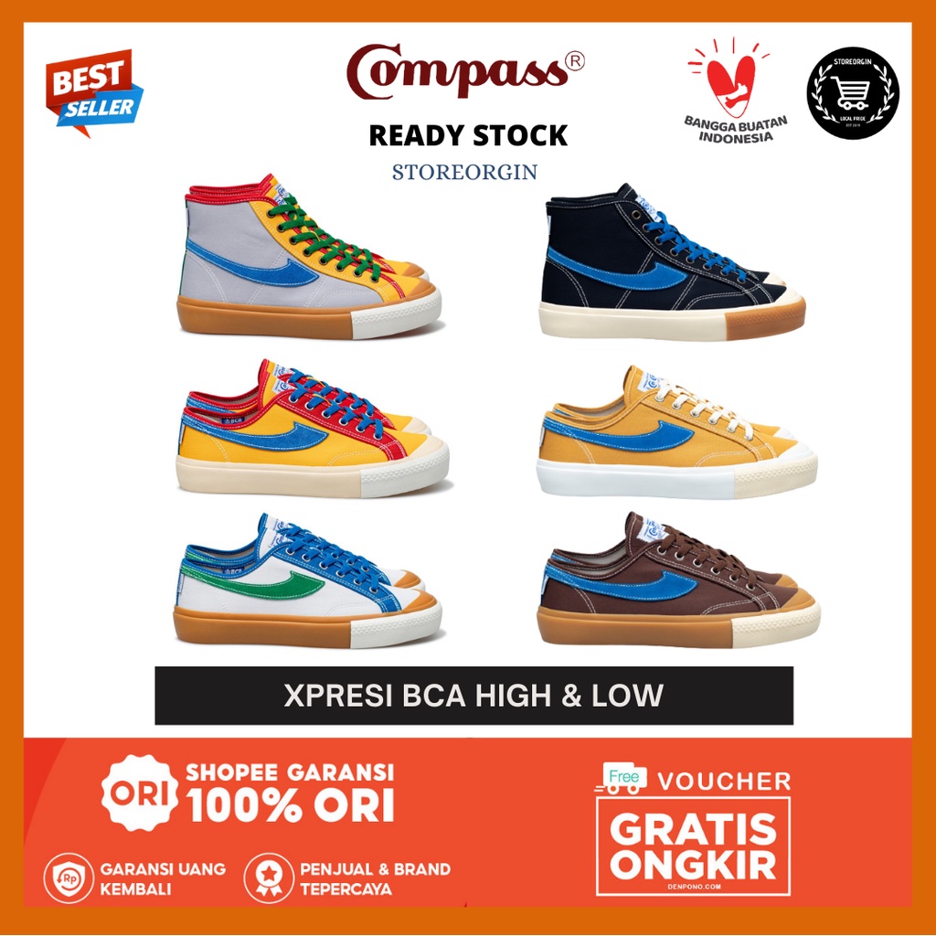 Jual [BNIB] COMPASS XPRESI BCA HIGH & LOW (ARIA / ANASTASIA / YOSHUA ...