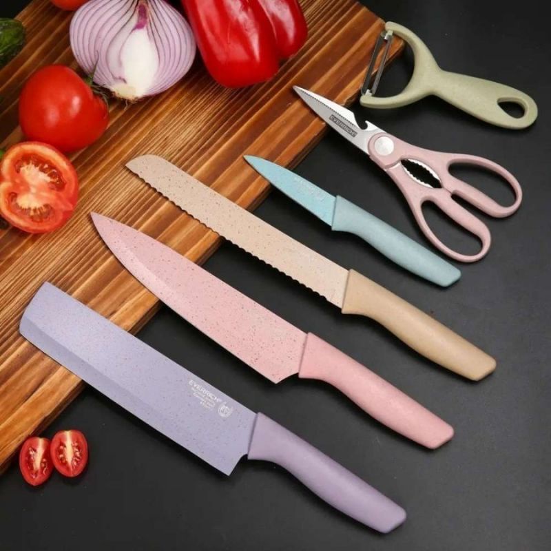 Jual pisau set (6pcs) | Shopee Indonesia