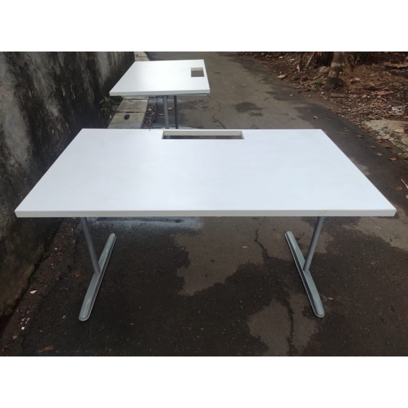Jual Meja Kantor Kaki Besi | Shopee Indonesia