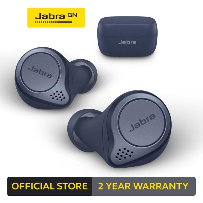 Jual Jabra Elite Active 75t/75t Active True Wireless Earbuds - Navy Blue | Shopee Indonesia