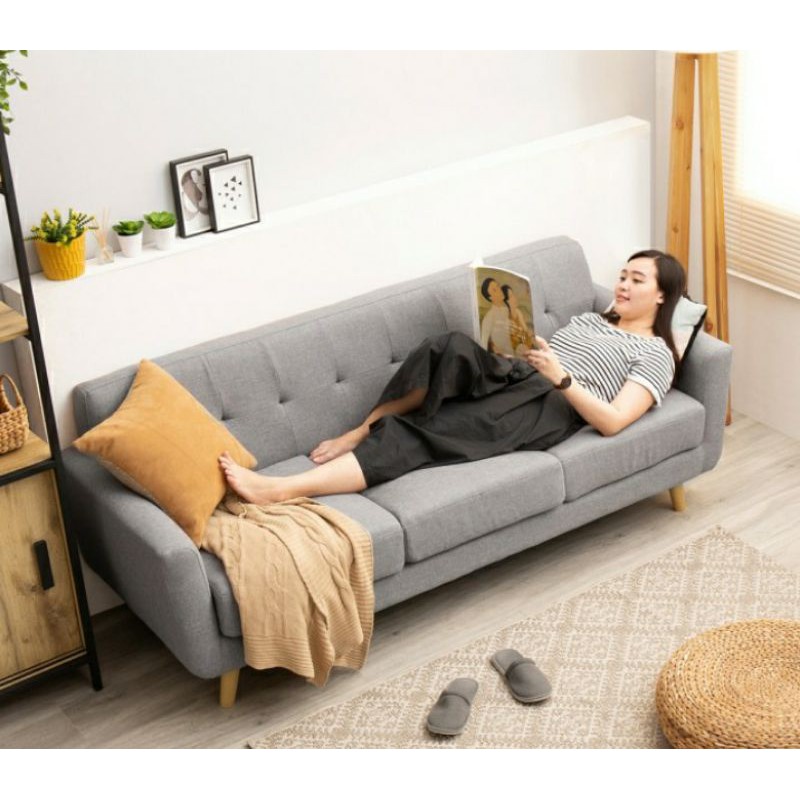 Jual Sofa Minimalis 3 Seater Dudukan Empuk | Shopee Indonesia
