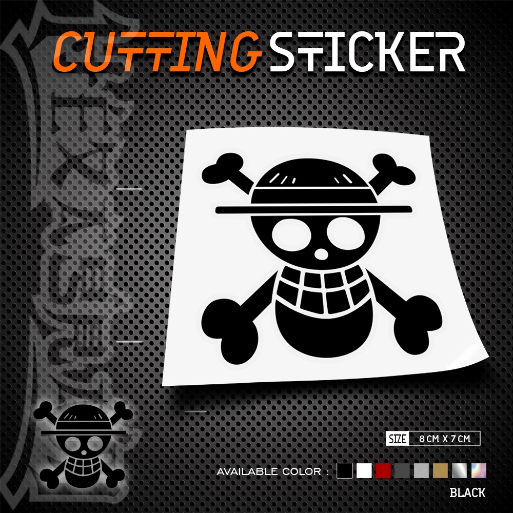 Jual Cutting Sticker One Piece Logo 2 | Stiker Cutting Logo One Piece 2 ...
