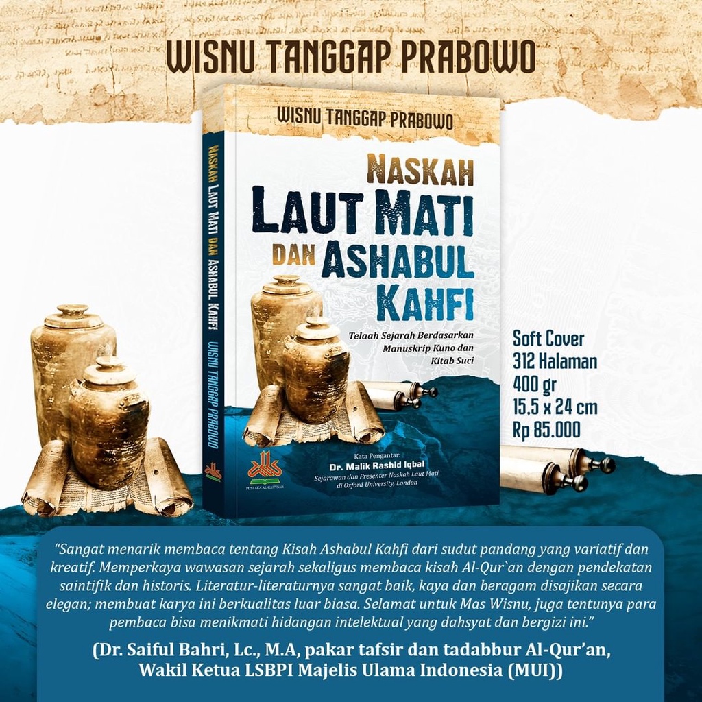 Jual Naskah Laut Mati dan Ashabul Kahfi - Pustaka Al-Kautsar ORIGINAL ...