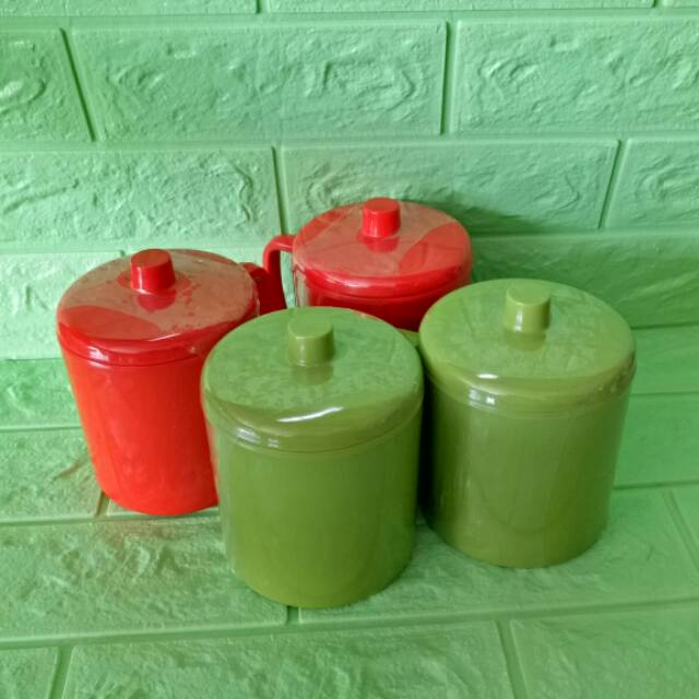 Jual Maspion Mug 4 + Tutup Vanda melamine polos warna | Shopee Indonesia