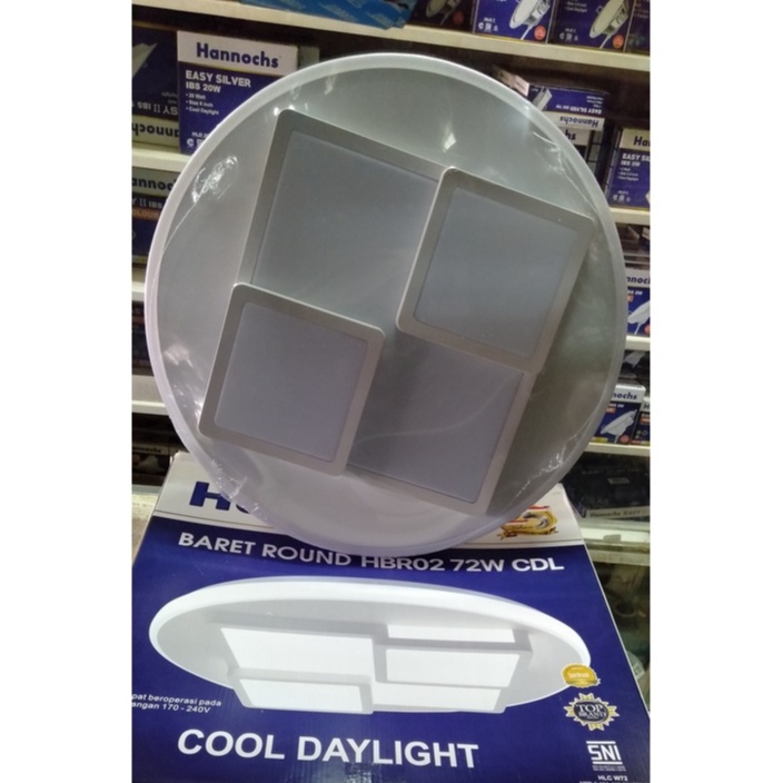 Jual Hannochs LED Baret Round HBR02 72W Cahaya Putih - Lampu Dekoratif ...