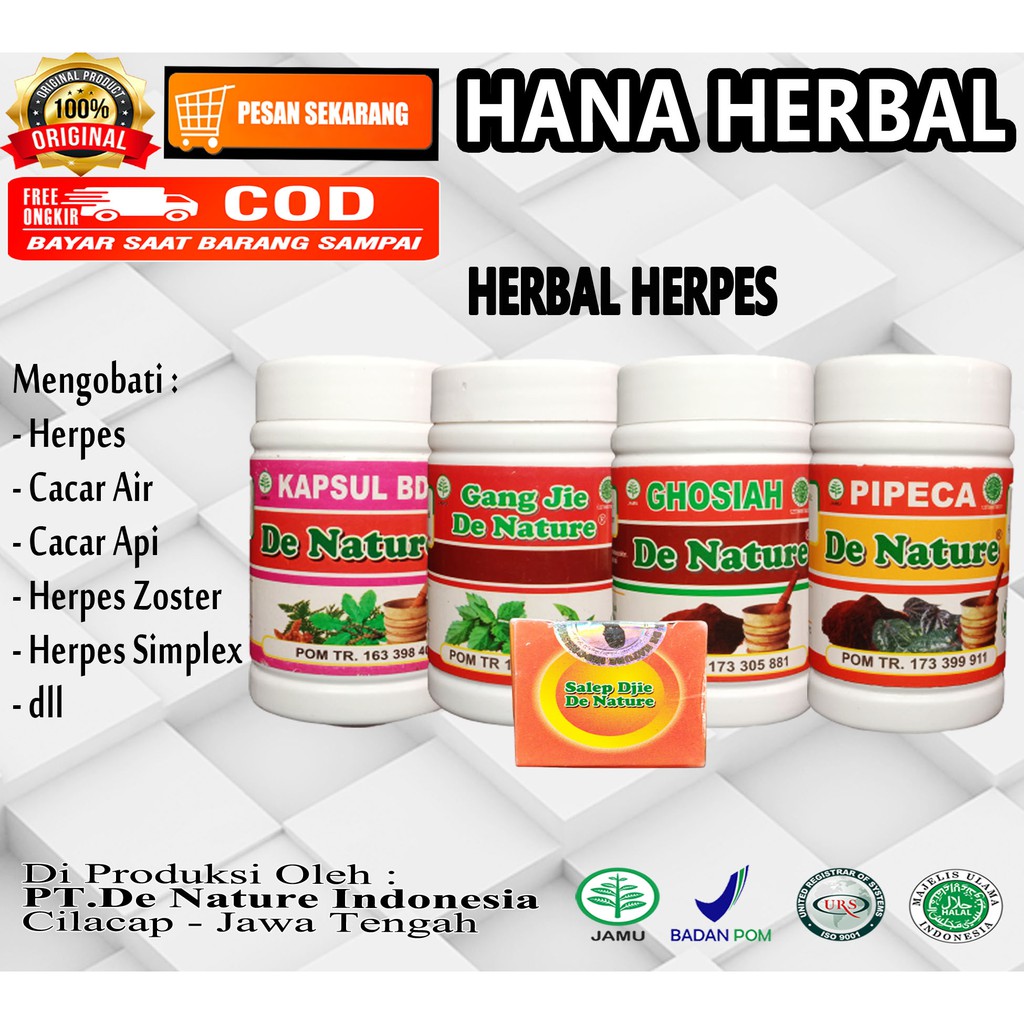 Jual Obat herpes/herves/cacar air/cacar api/dompo/dampa/herpes zoster ...