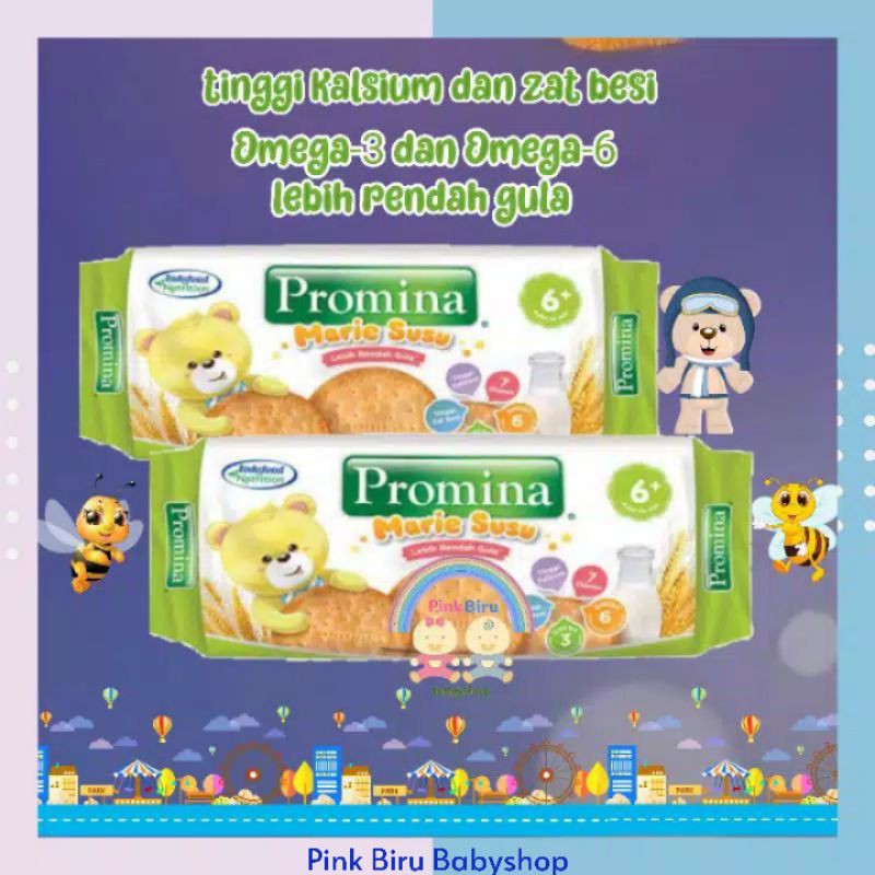 Jual PROMINA BISKUIT MARIE SUSU UNTUK ANAK MULAI USIA 6 BULAN | Shopee ...