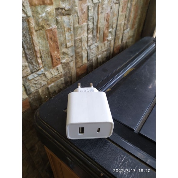 Jual adaptor xiaomi 2 port, type A { Usb } dan type C, ori 100% ...
