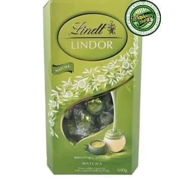 Jual Lindt Lindor Matcha Chocolate Truffles Cokelat Truffle Teh Hijau ...
