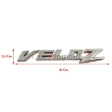 Jual Emblem Logo Mobil Tulisan Veloz (2012-2014) | Shopee Indonesia