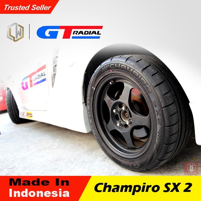 Jual GT Radial Champiro SX2 195 55 R15 Ring 15 Ban Mobil RACING BALAP SEMI SLICK Brio Jazz ...