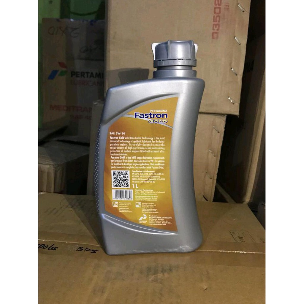Jual Big Promo Oli Pertamina Fastron Gold Sae 5W-30 Api Sn Cf Isi 1 ...