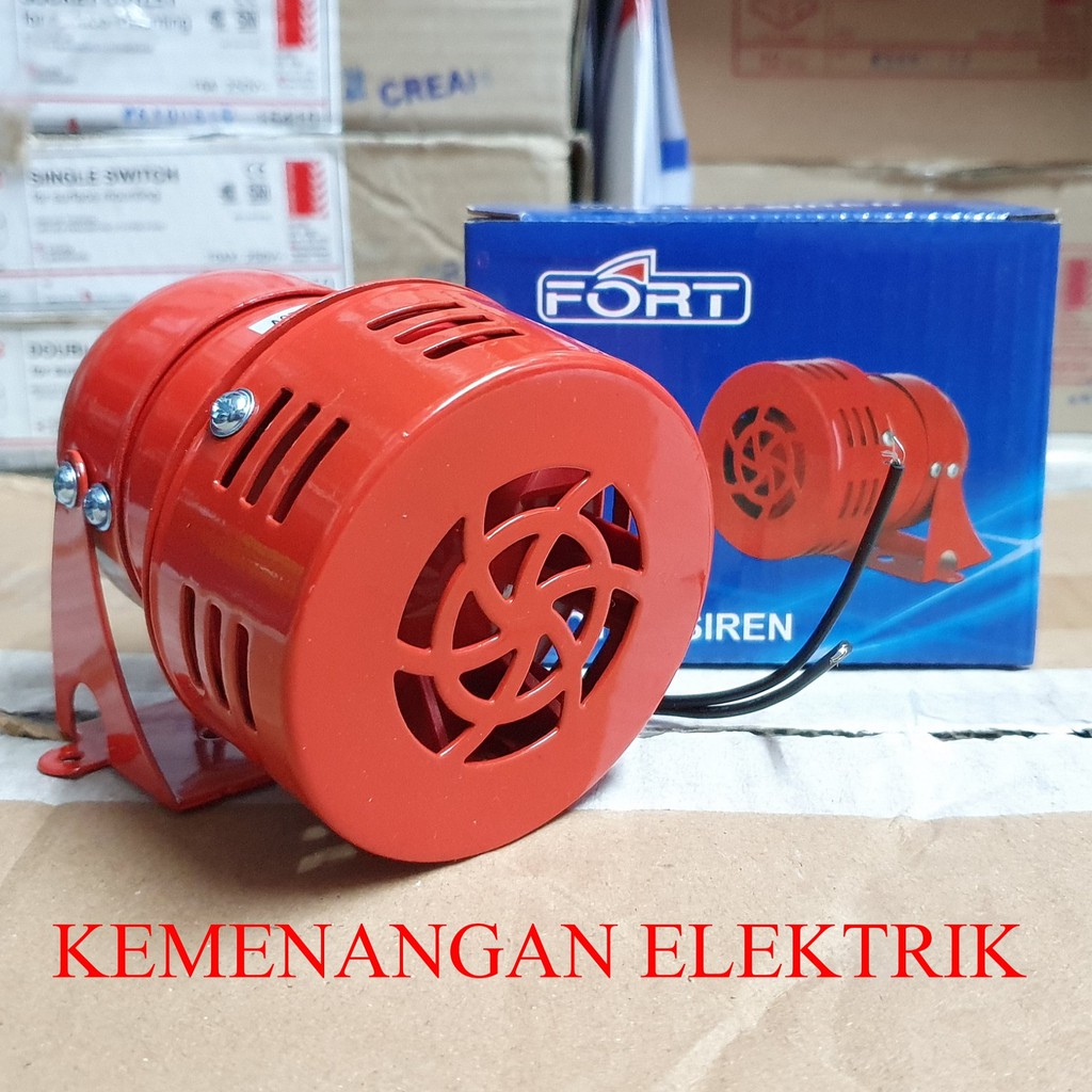 Jual FORT MINI MOTOR SIREN MS-190 220V 220 V 220 VOLT / BABY MINI ...