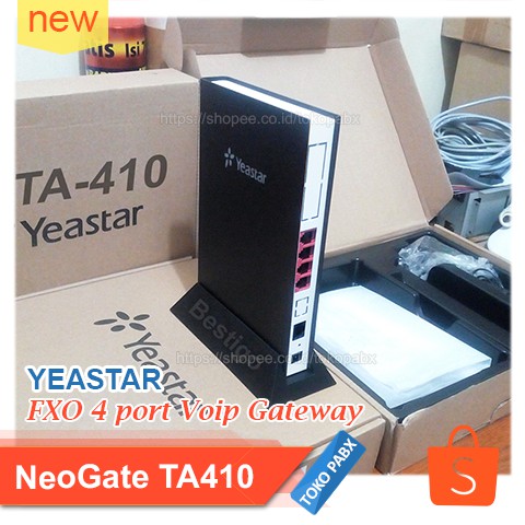 Jual Yeastar NeoGate TA410 FXO 4 port Voip Gateway | Shopee Indonesia