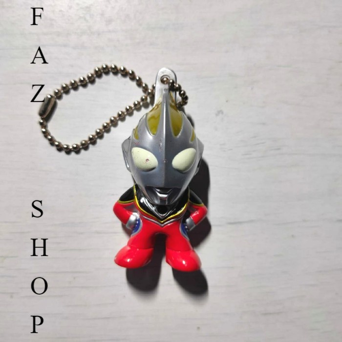 Jual Ultraman Gaia Original Figure Keychain Ultra Pose Gantungan Kunci ...