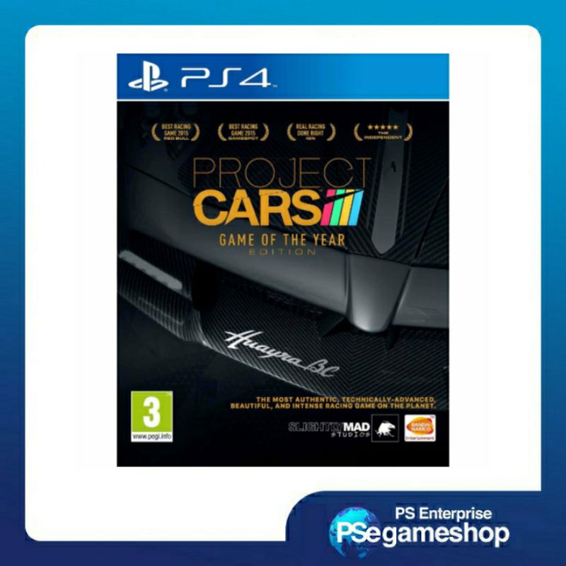Jual Ps4 Project CARS Game of the Year Edition ( Eng / R2 ) | Shopee ...