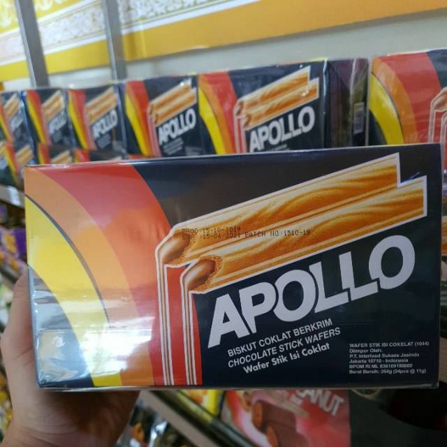 Jual APOLLO STICK WAFER 24PC | Shopee Indonesia