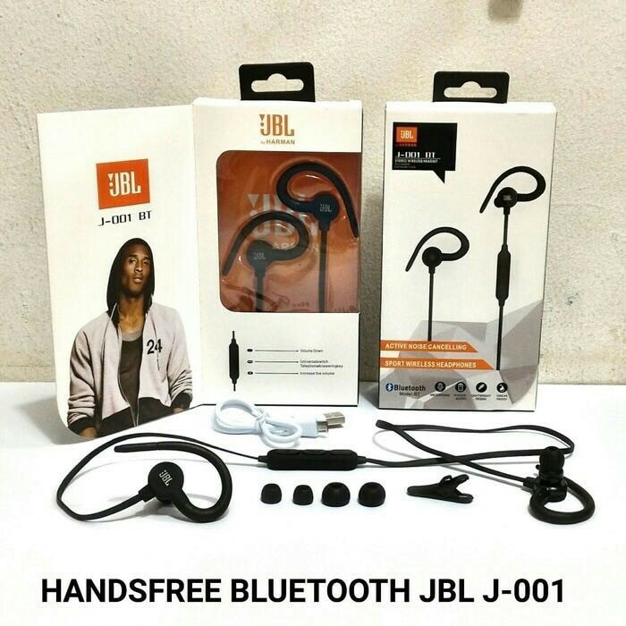 Jual Headset Bluetooth Merek Jbl Original J-001 Bt Sport Earphone ...
