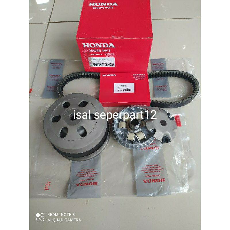 Jual FULL SET PAKET CVT HONDA BEAT KARBU/SCOOPY KARBU/SPACY KARBU/KODE ...
