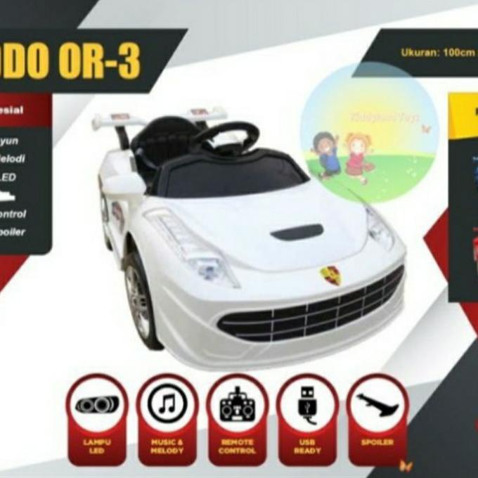 Jual Mobil Aki Mainan Anak Model Lamborghini Plus Remote | Shopee Indonesia