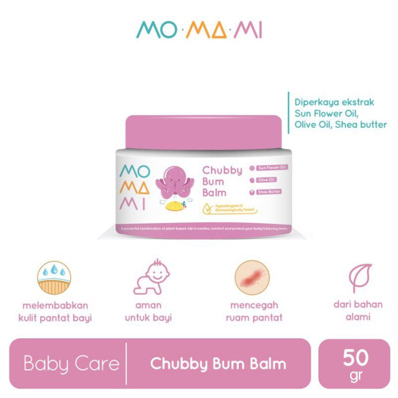Jual Momami Chubby Bum Balm 50 gr | Shopee Indonesia
