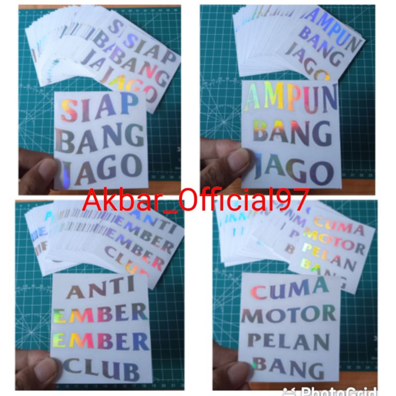Jual stiker cutting ampun bang jago sticker berkarya bukan bergaya siap ... Jual stiker cutting ampun bang jago sticker berkarya bukan bergaya siap ...