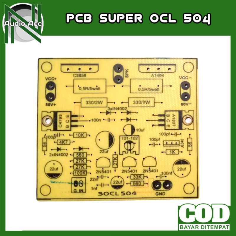 Jual PCB SOCL 504 Tanpa Komponen | Shopee Indonesia