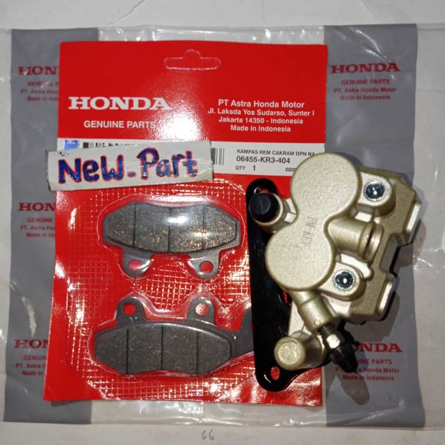 Jual Kaliper depan+kampas rem/supra lama/revo lama/supra fit new/fit x/fit s/karisma/supra x 125 ...