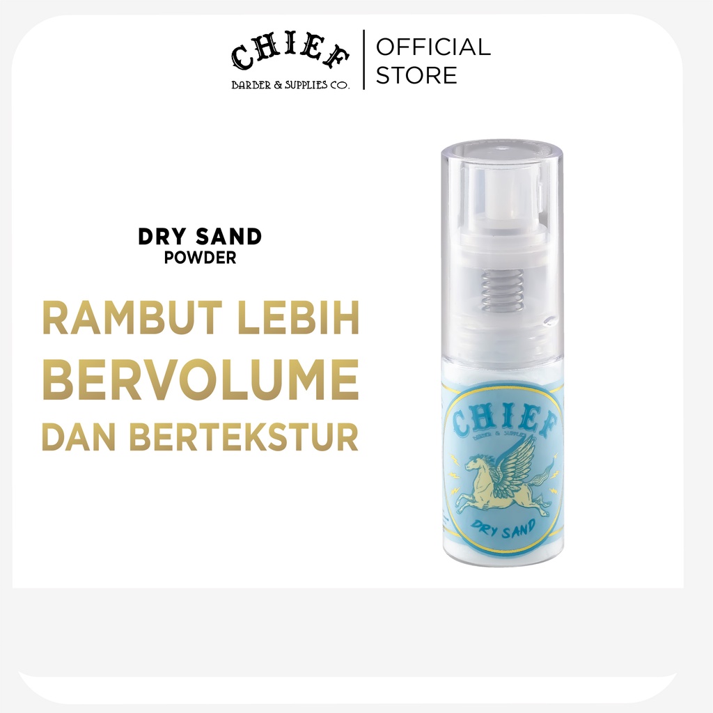 Jual CHIEF Hair Powder 15gr - Texturizing Dry Sand | Shopee Indonesia