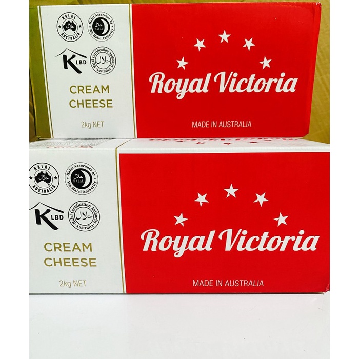 Jual Krim- Royal Victoria Cream Cheese 2Kg -Krim. | Shopee Indonesia
