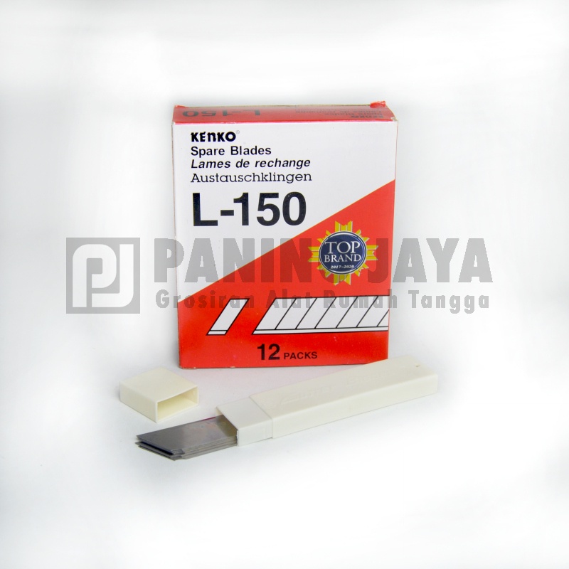 Jual Isi Cutter kenko L-150 1 tube isi 5 Pcs Pisau / Refill Kater kenko ...