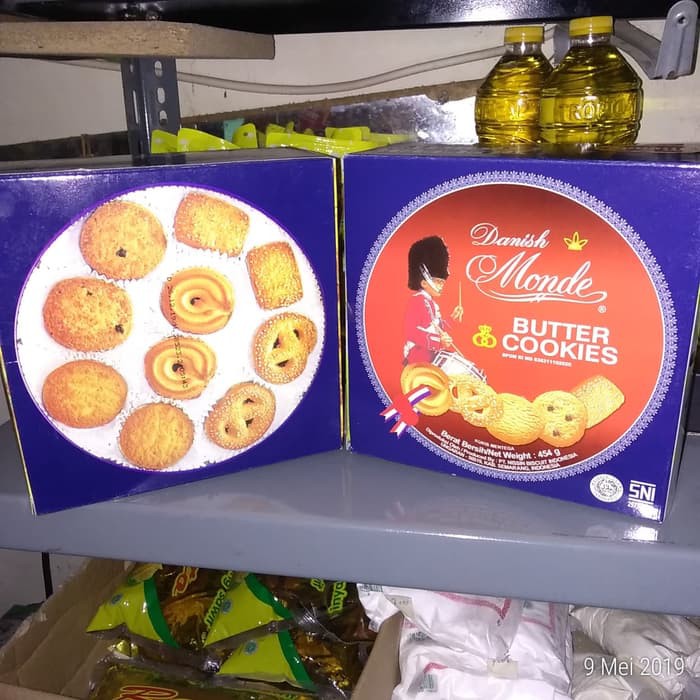 Jual Monde Butter Cookies monde roti 454gr 454 gr | Shopee Indonesia