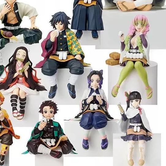 Jual Action Figure Demon Slayer Anime Kimetsu No Yaiba Eat Rice Ball ...