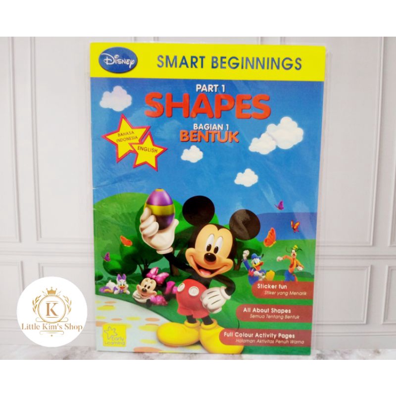 Jual New ! Activity Book TK A-B ( SHAPES ) Early Learning / Buku ...