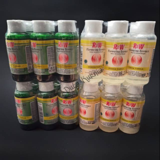 Jual PASTA MAKANAN RAJAWALI // PERISA BAHAN KUE RW 60 ML RASA VANILLA ...