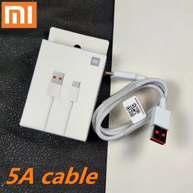 Jual KABEL CHARGER XIAOMI REDMI NOTE 10 PRO 5A TURBO CHARGE 33W ...