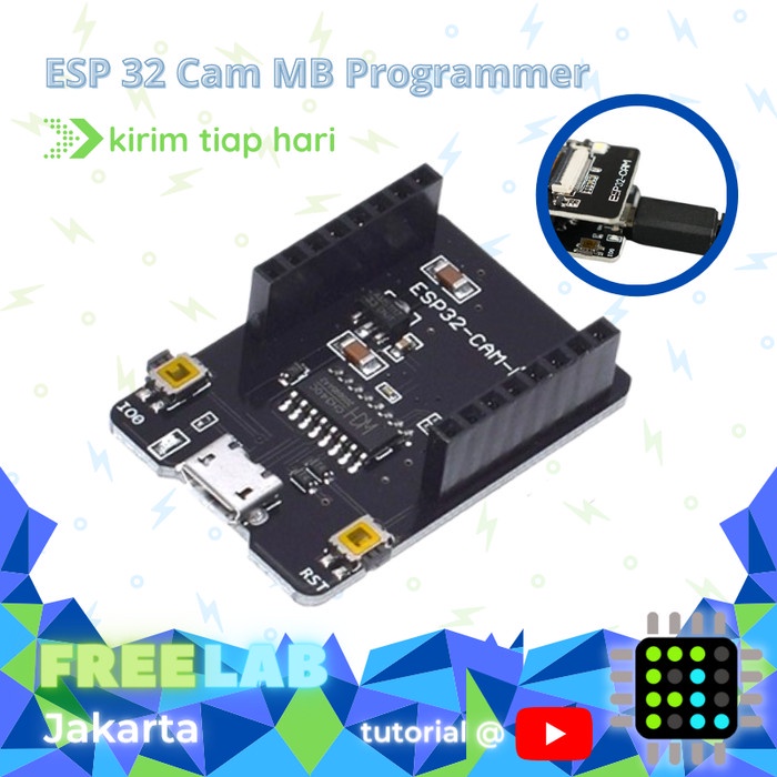 Jual ESP32-CAM Serial USB CH340 Programmer ESP32 CAM MB Downloader ... Jual ESP32-CAM Serial USB CH340 Programmer ESP32 CAM MB Downloader ...