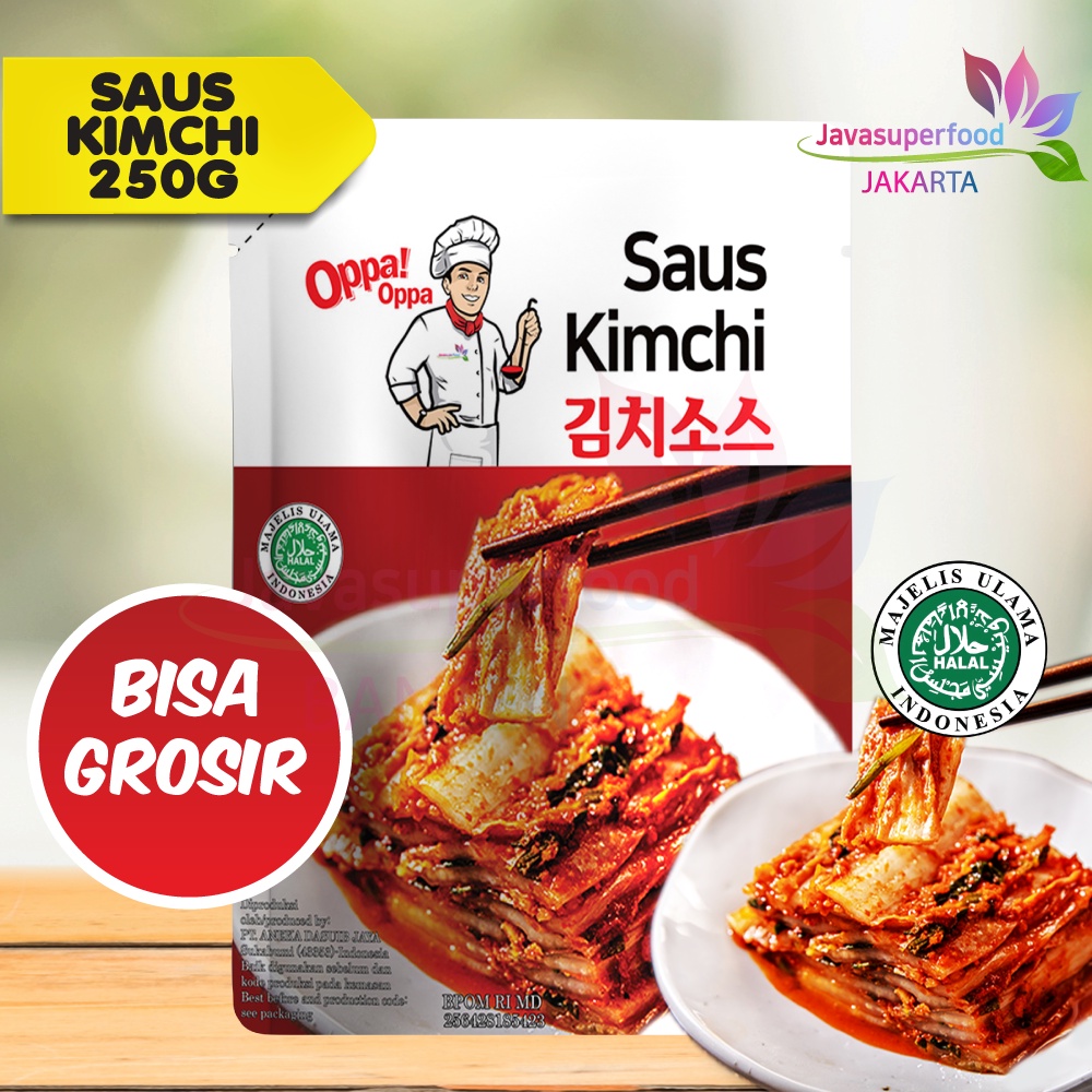 Jual Saus Instan Saus Kimchi Korea 250g / Sauce Kimchi Korea Saus Oppa ...
