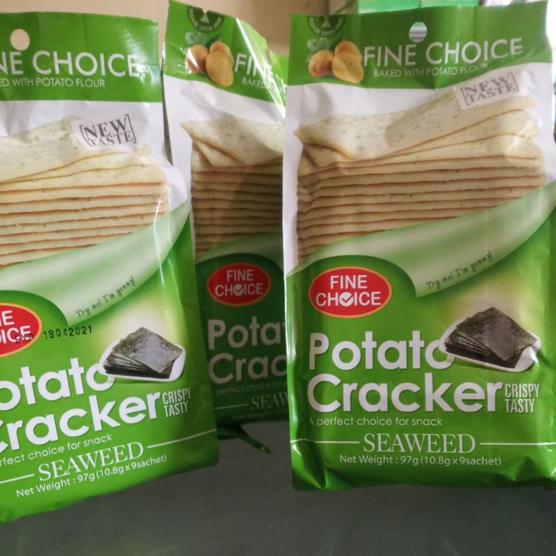 Jual Potato Cracker (rasa rumput laut) | Shopee Indonesia