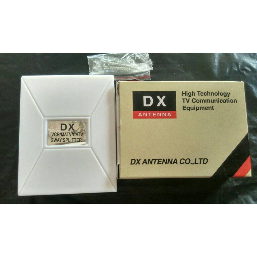 Jual Splitter Parallel Paralel TV DX 4 way / Pembagi sinyal TV Paralell 4way | Shopee Indonesia