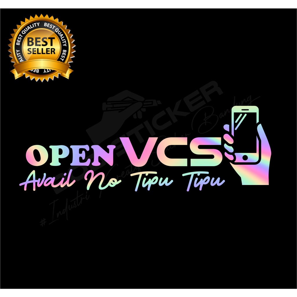 Jual terbaru !! Cutting Stiker Open VCS, Stiker Open VCS, stiker Motor ...