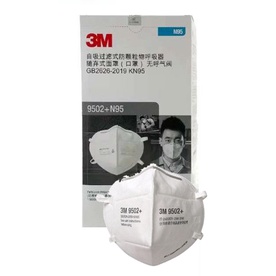Jual 3M 9502+ Headband Particulate Respirator, N95 (Pack. 10/50/500) 50pcs/box-7100240920 ...