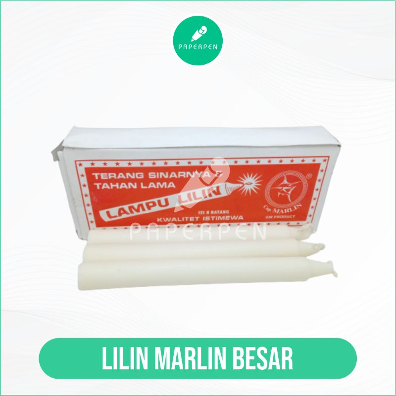 Jual LILIN MARLIN BESAR/LILIN MARLIN/LILIN LAMPU MATI | Shopee Indonesia