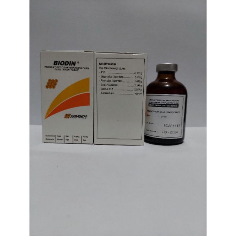 Jual Biodin 100 ml vitamin penguat otot dan peningkat sistem imun tubuh ...